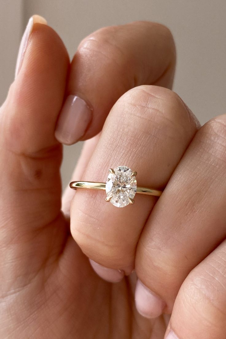 Dainty Diamond Engagement Rings | Lab Created & Natural Diamonds
