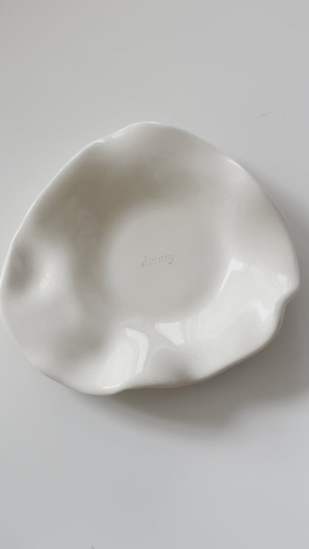 Dainty Jewelry Dish | Dainty Diamond Jewelry Dish